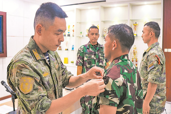 Latgab Peace Condor-2024 China-Indonesia Resmi Dibuka